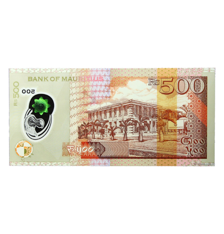 Mauritius 500 Rupees 2013 Pick 66a – Colecciones El Dorado