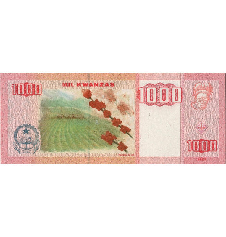 Angola 1000 Kwanzas 2003 Pick 150a – Colecciones El Dorado