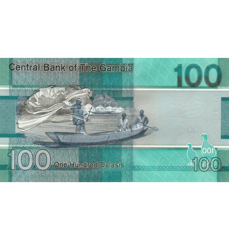 Gambia 100 Dalasis 2019 Pick Nuevo – Colecciones El Dorado