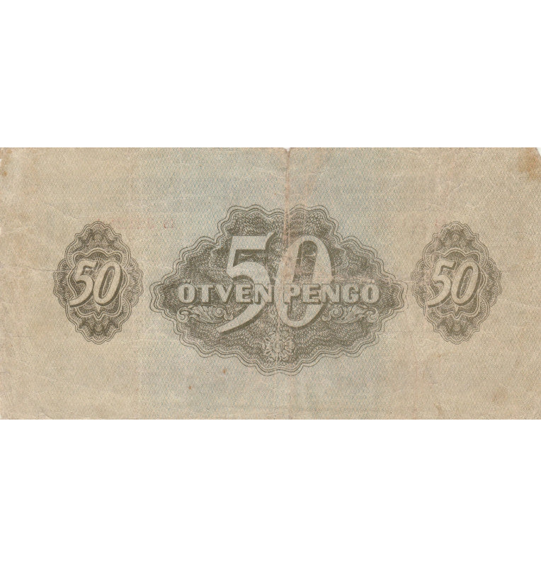 Hungary 50 Pengo 1944 Pick M7 NO UNC – Colecciones El Dorado